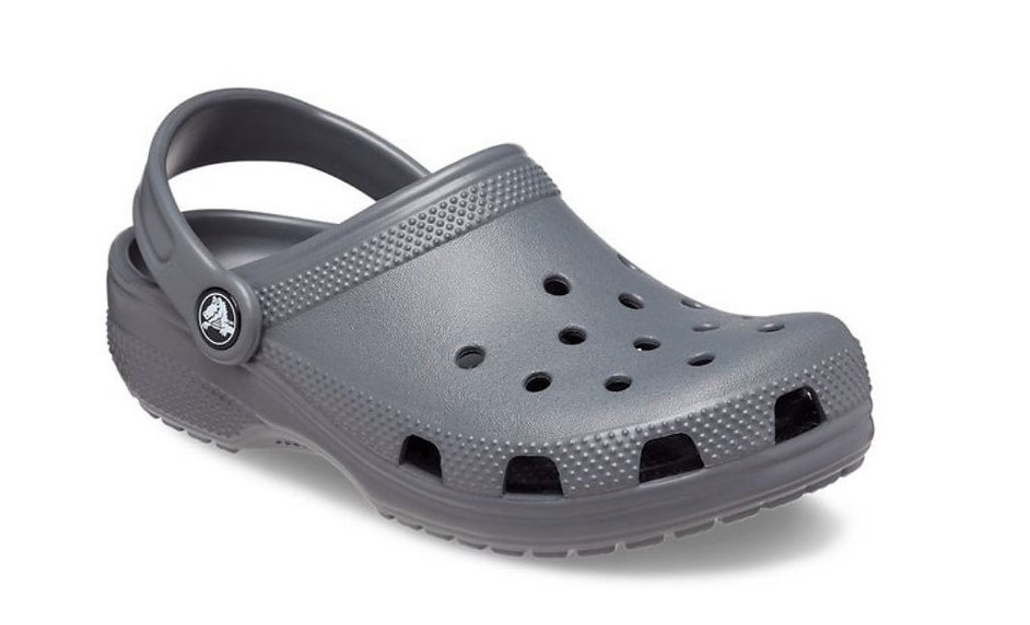 Crocs Kids Classic Clogs - Slate Grey - C11, Solar Time Inc